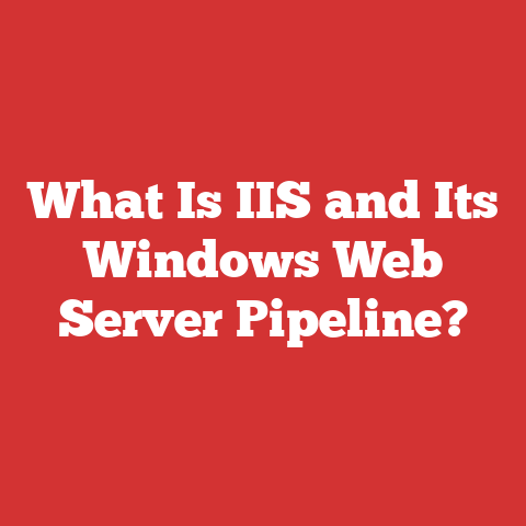 What Is Iis And Its Windows Web Server Pipeline?